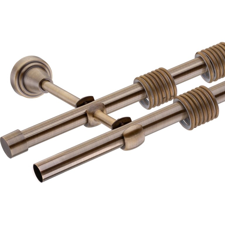 Двойной карниз Peora DIY в Москве. Цена товара 3 024 ₽, в наличии - BLIZKO